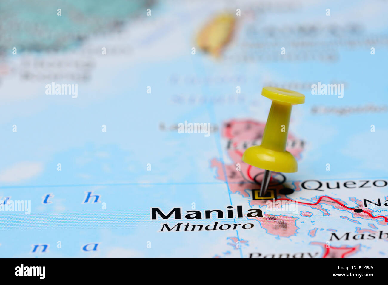 Manila map hi-res stock photography and images - Alamy
