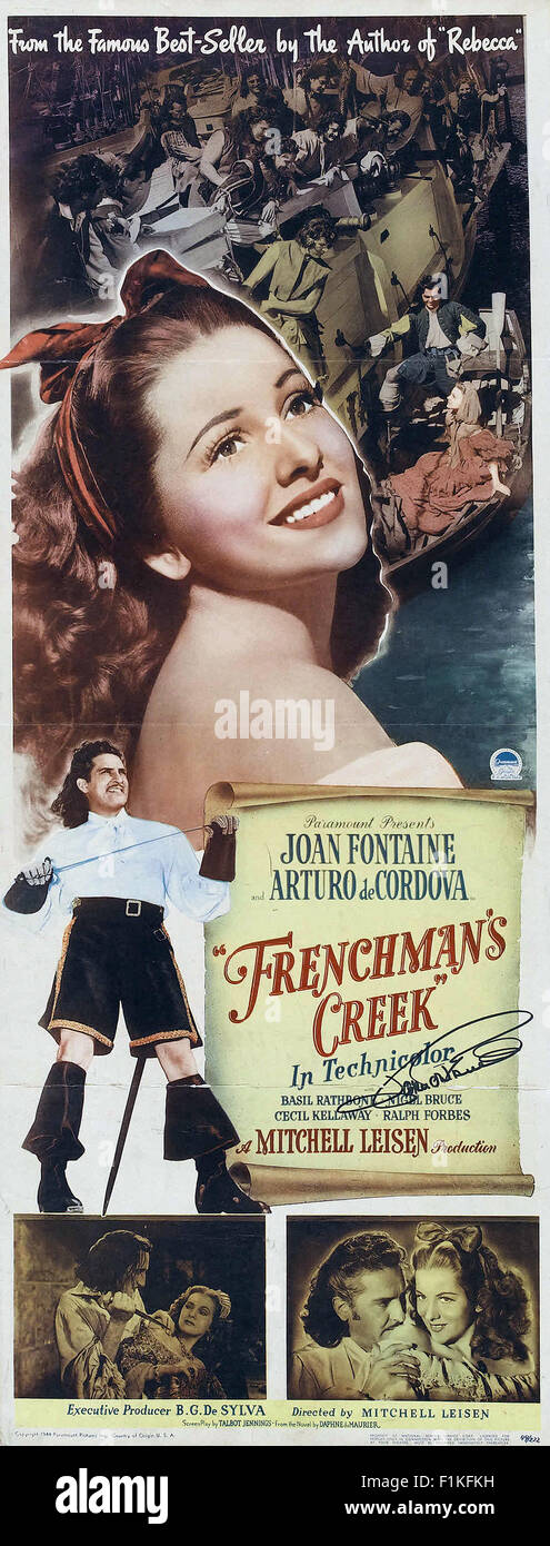 Frenchman's Creek 003 - Movie Poster Stock Photo - Alamy