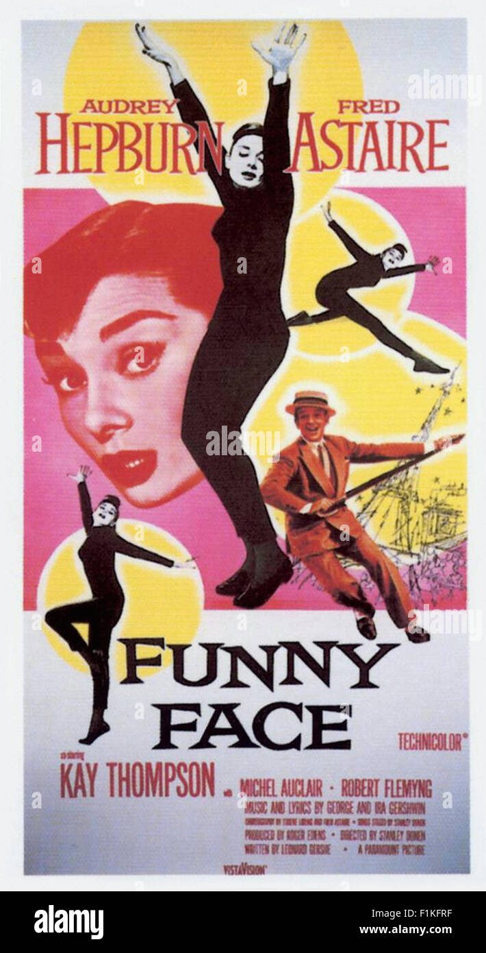 Funny Face 003 - Movie Poster Stock Photo - Alamy