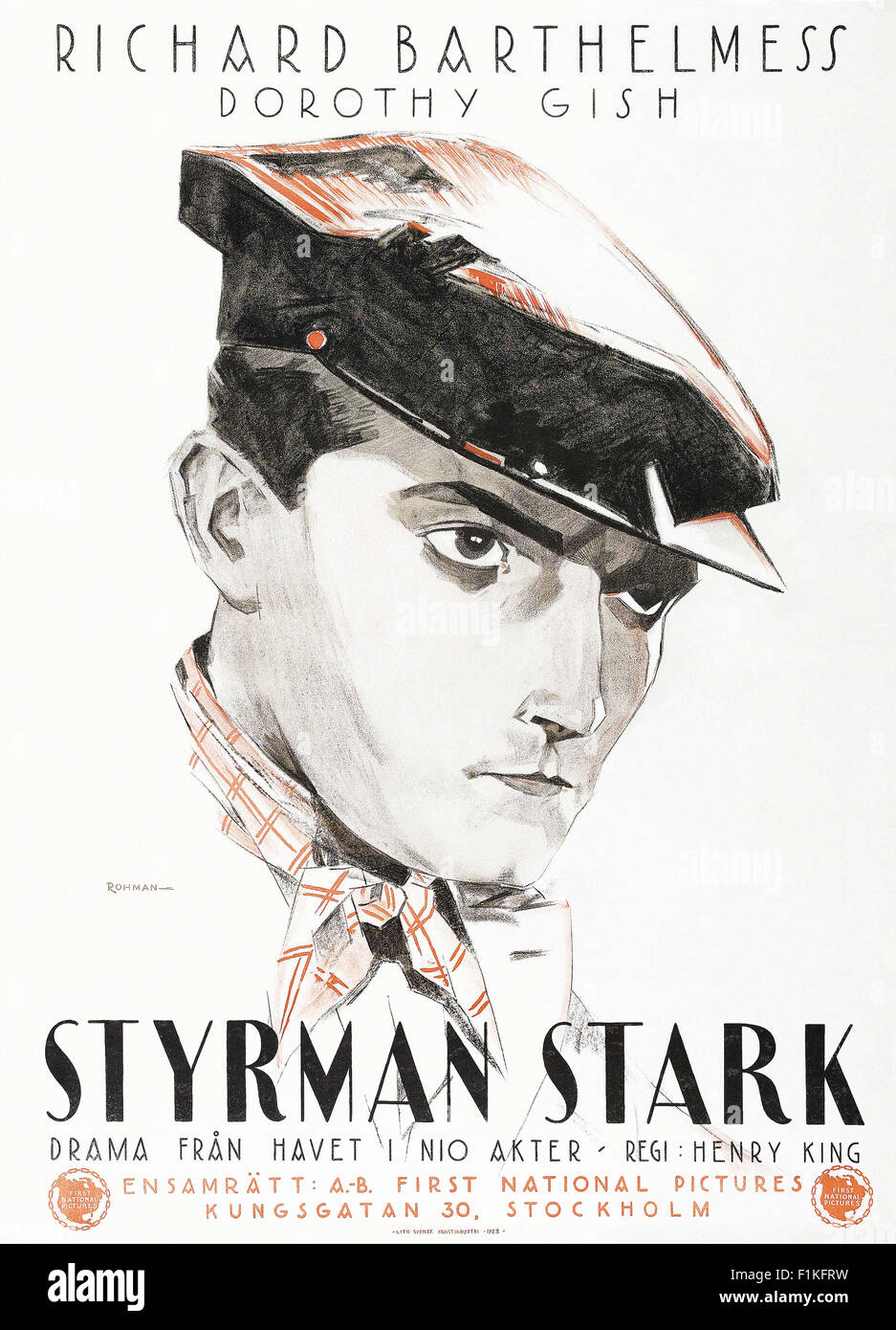1923 movie poster hi-res stock photography and images - Alamy