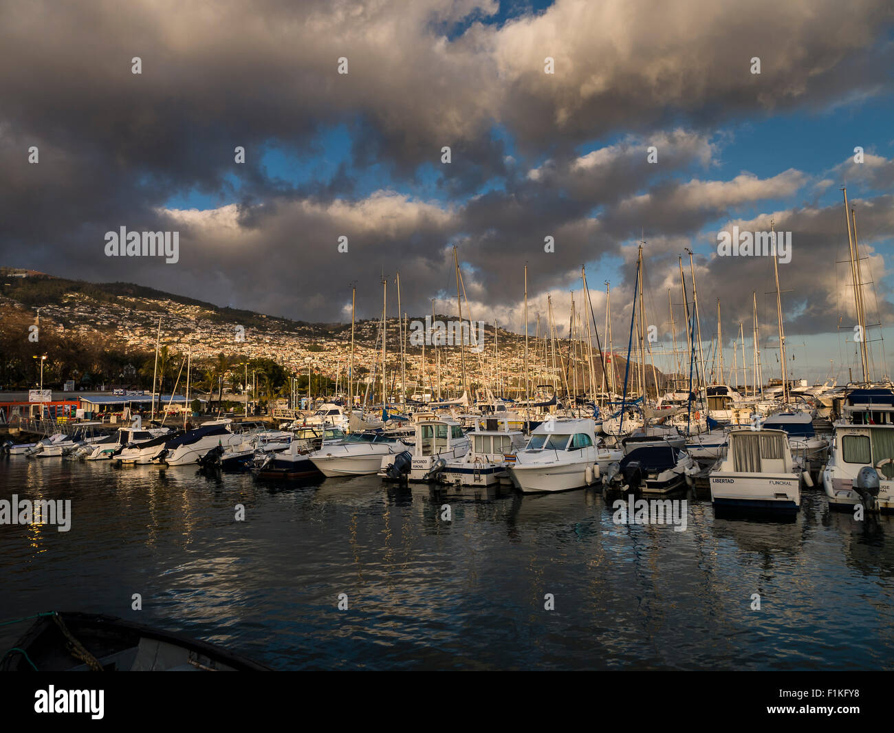 The Marina, Funchal, Madeira, Portugal Stock Photo - Alamy