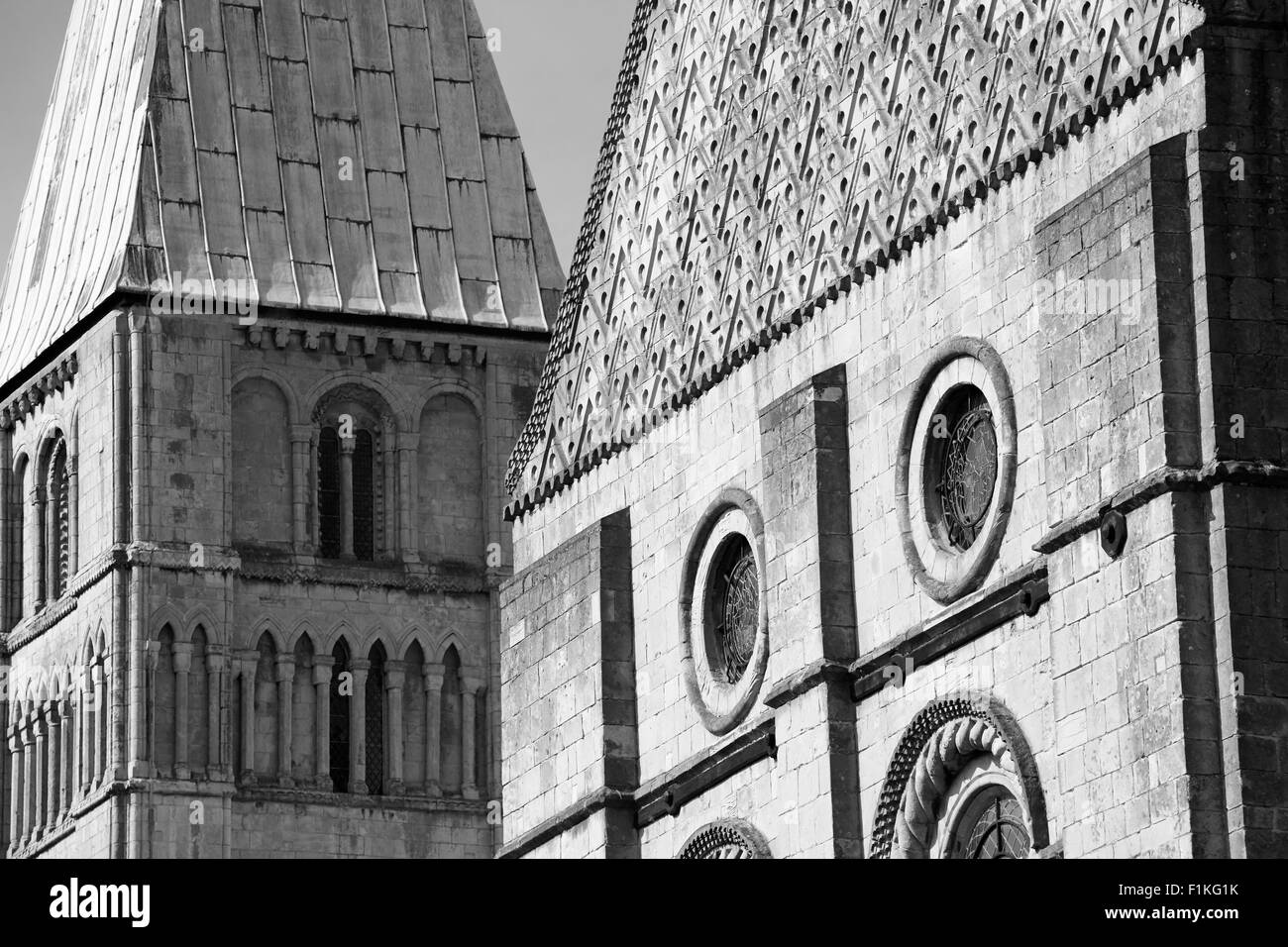 Nottingham cathedral Black and White Stock Photos & Images - Alamy
