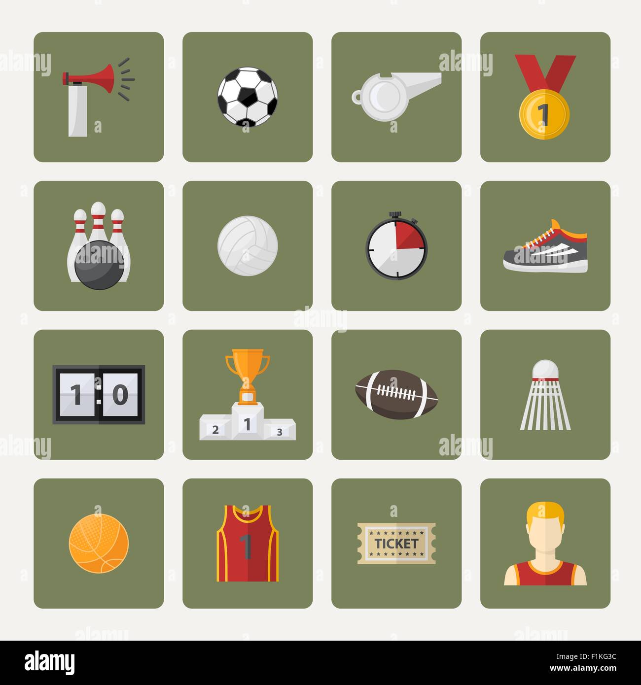 Vector sports icon Stock Vector Image & Art - Alamy