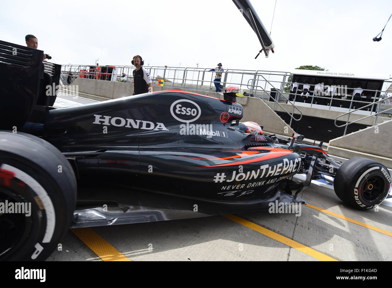 Formula 1 British Grand Prix Practice Session at Silverstone. Featuring ...