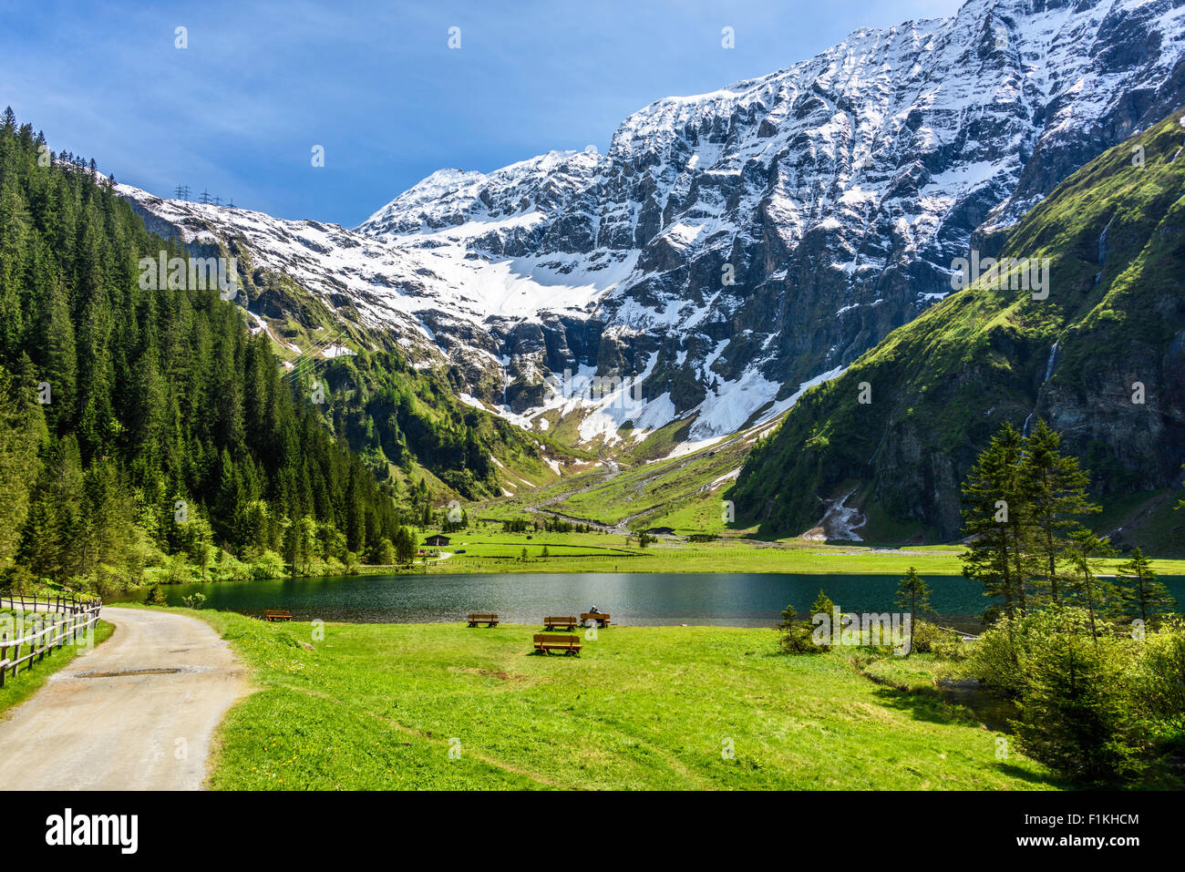 Views around Hintersee, near Zell, Austria Stock Photo - Alamy