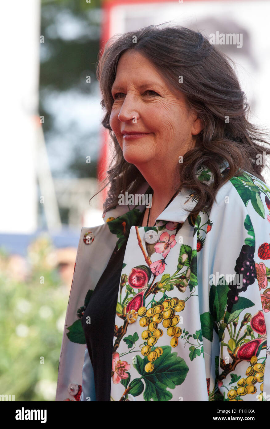 Venice Lido, Italy. 3rd September, 2015. Director Sue Brooks at the ...