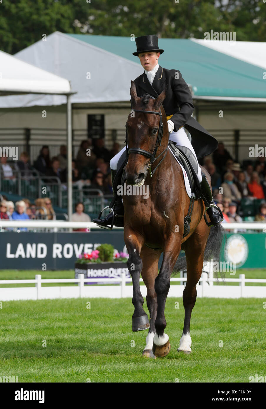 Burghley House, Stamford ,UK, 3rd Sept 2015. Ros Canter and ALLSTAR B ...