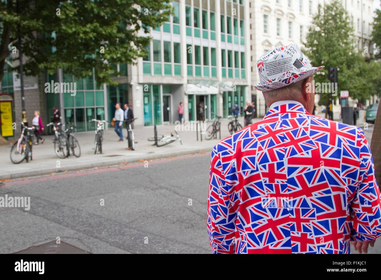 Man Wearing Union Jack Suit High Resolution Stock Photography and ...