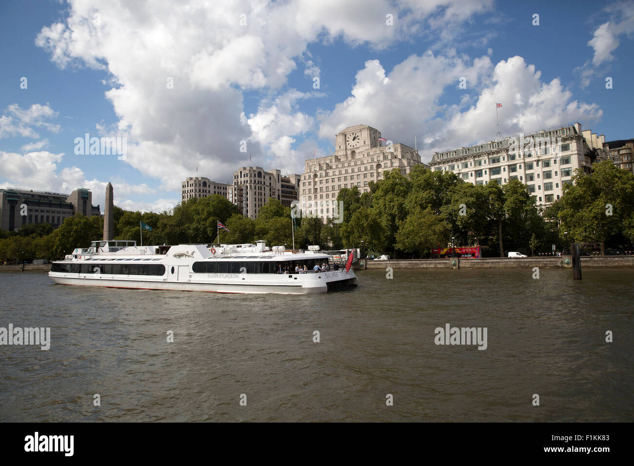 Silver sturgeon river boat hi-res stock photography and images - Alamy