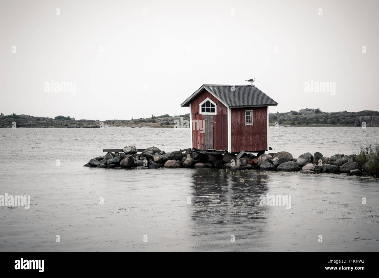 small fishing hut Stock Photo - Alamy