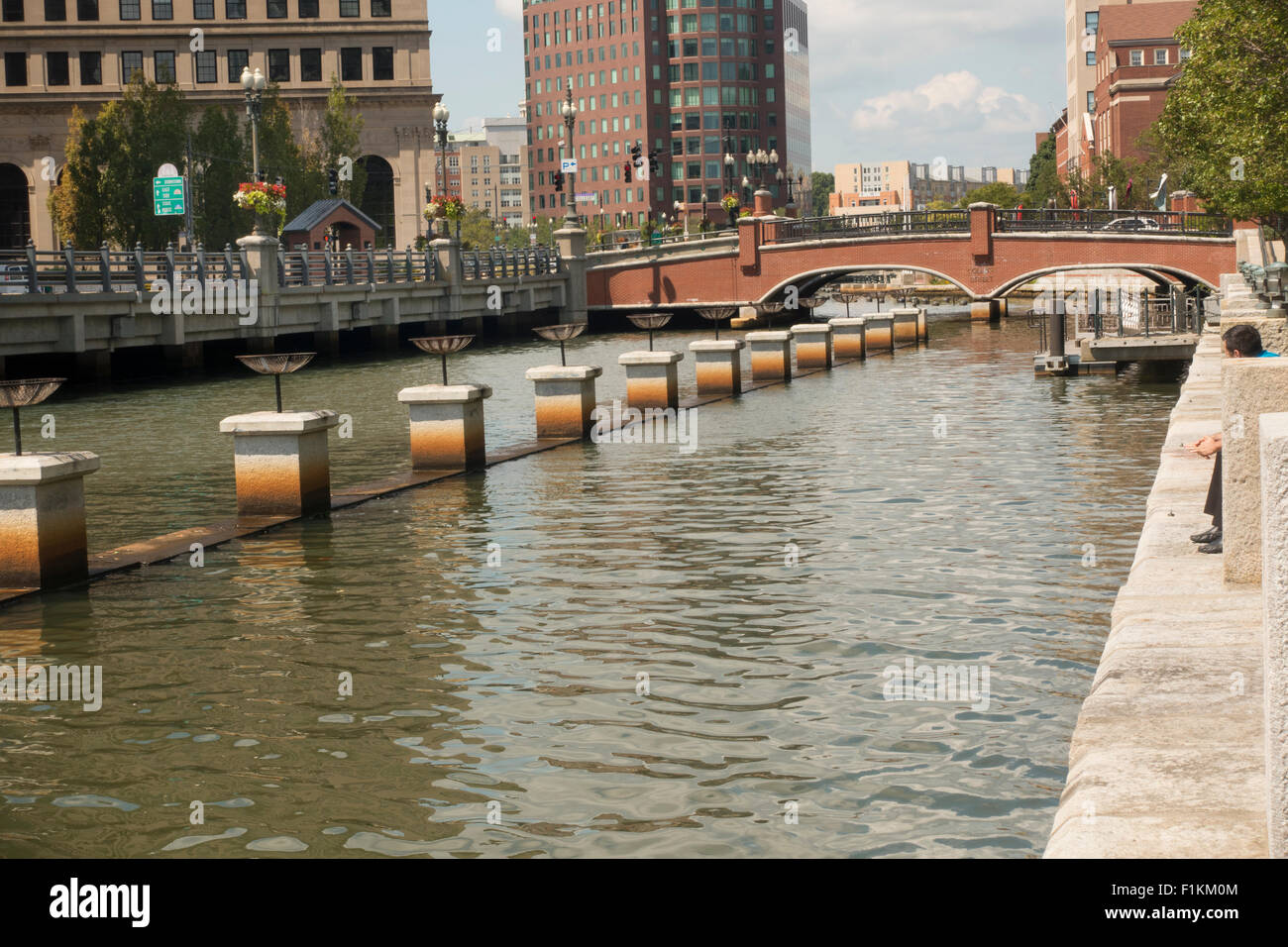 water fire providence rhode island Stock Photo - Alamy
