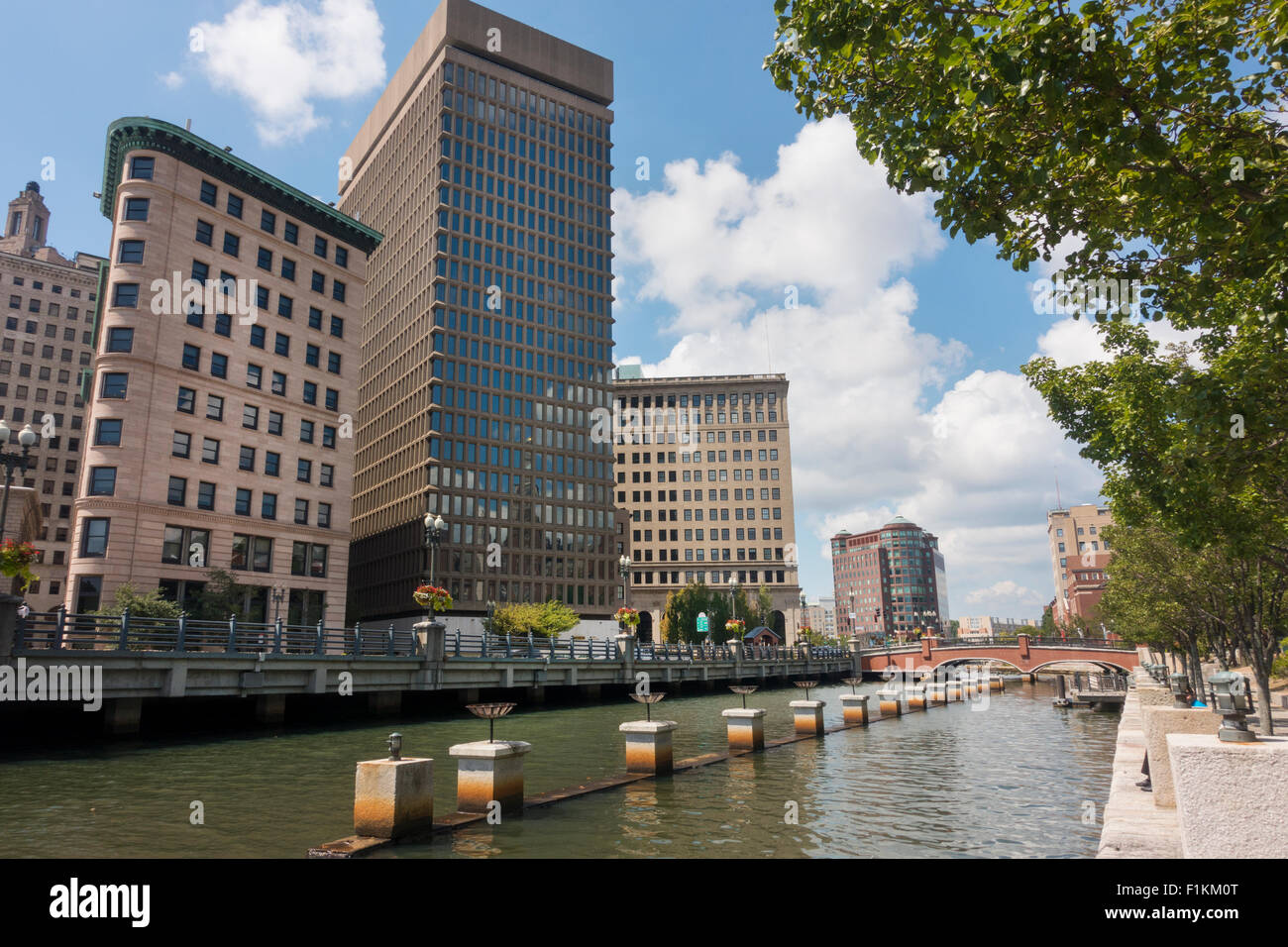 water fire providence rhode island Stock Photo - Alamy
