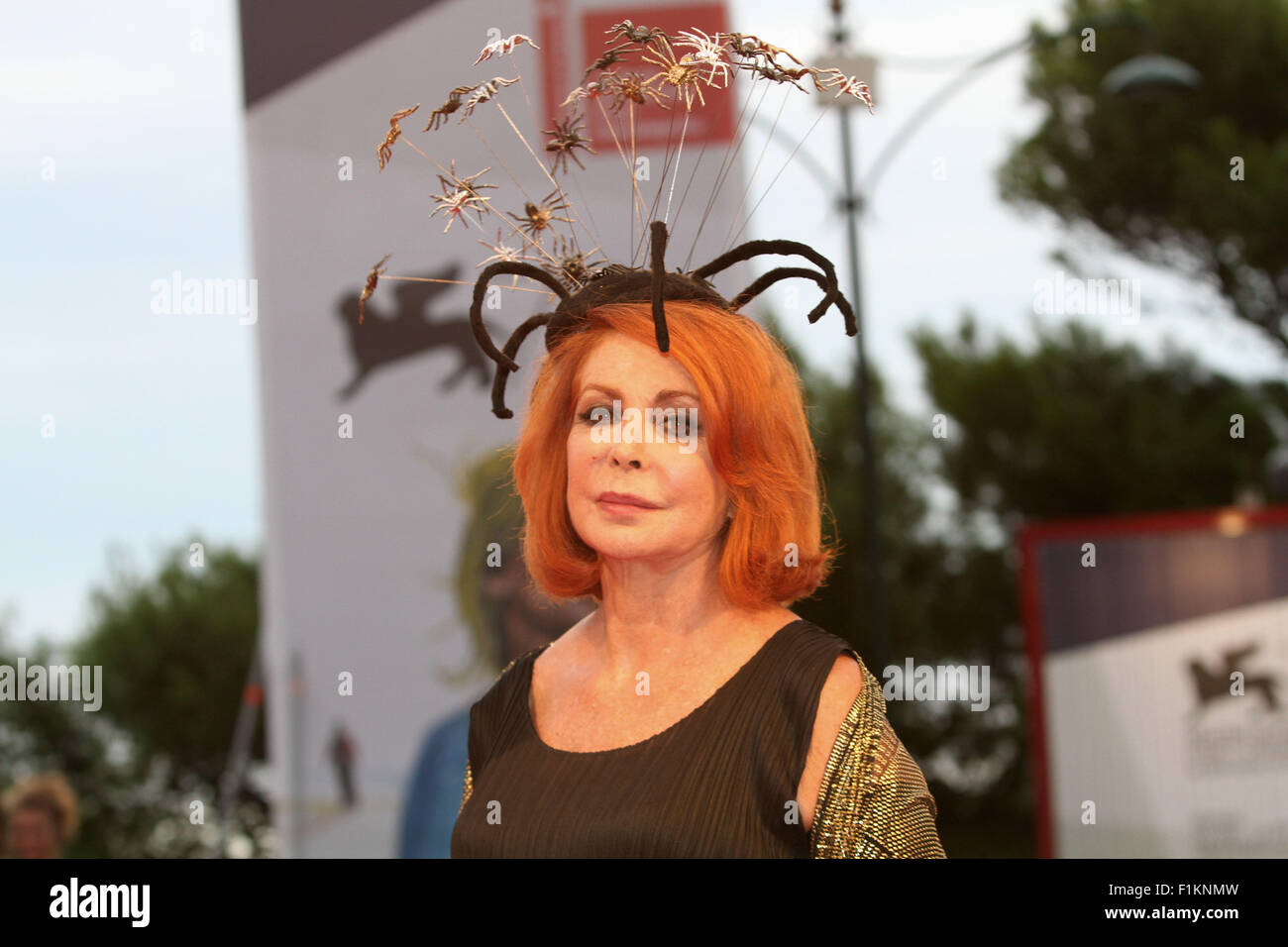 Venice, Italy. 3rd September, 2015. Marina Ripa di Meana attends ...