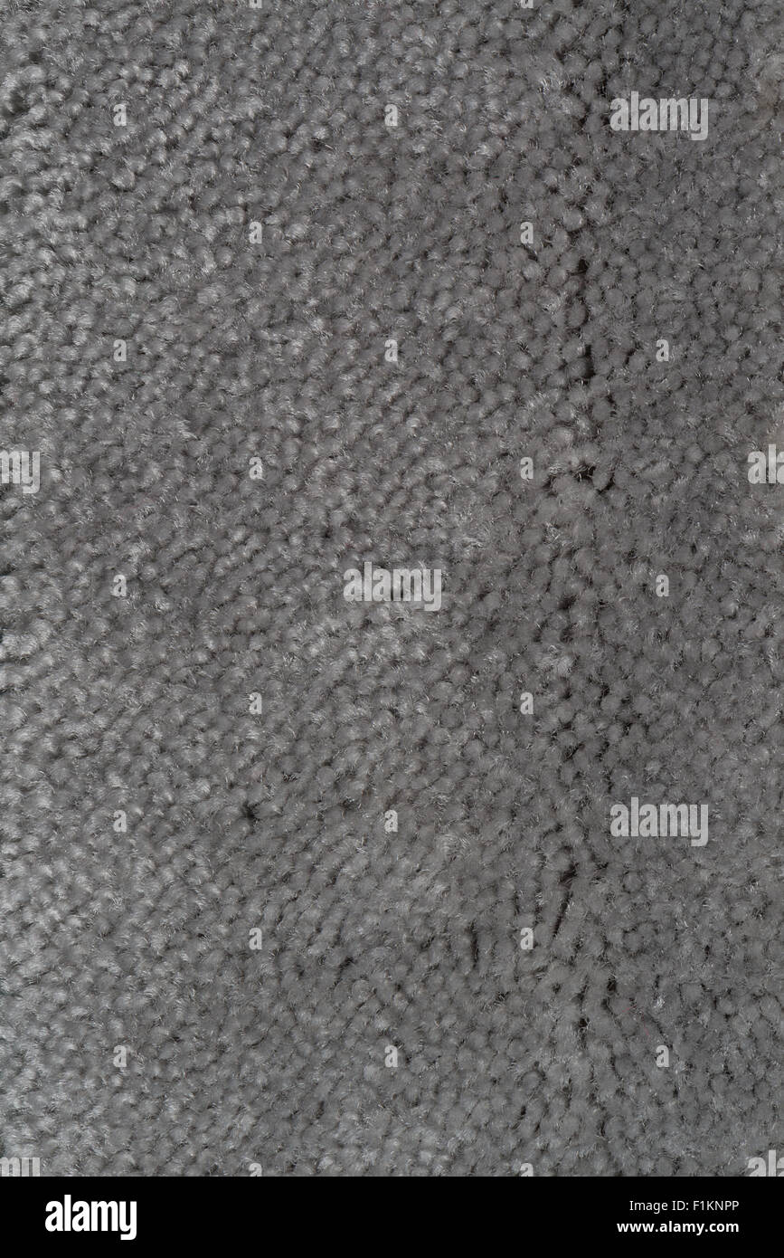 Closeup detail of grey carpet texture background Stock Photo - Alamy