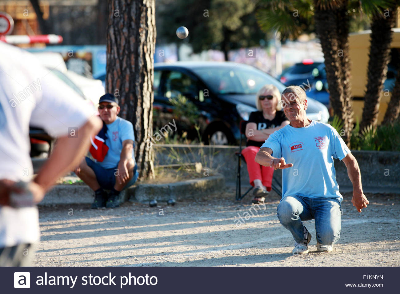 Petanque Throw High Resolution Stock Photography and Images - Alamy