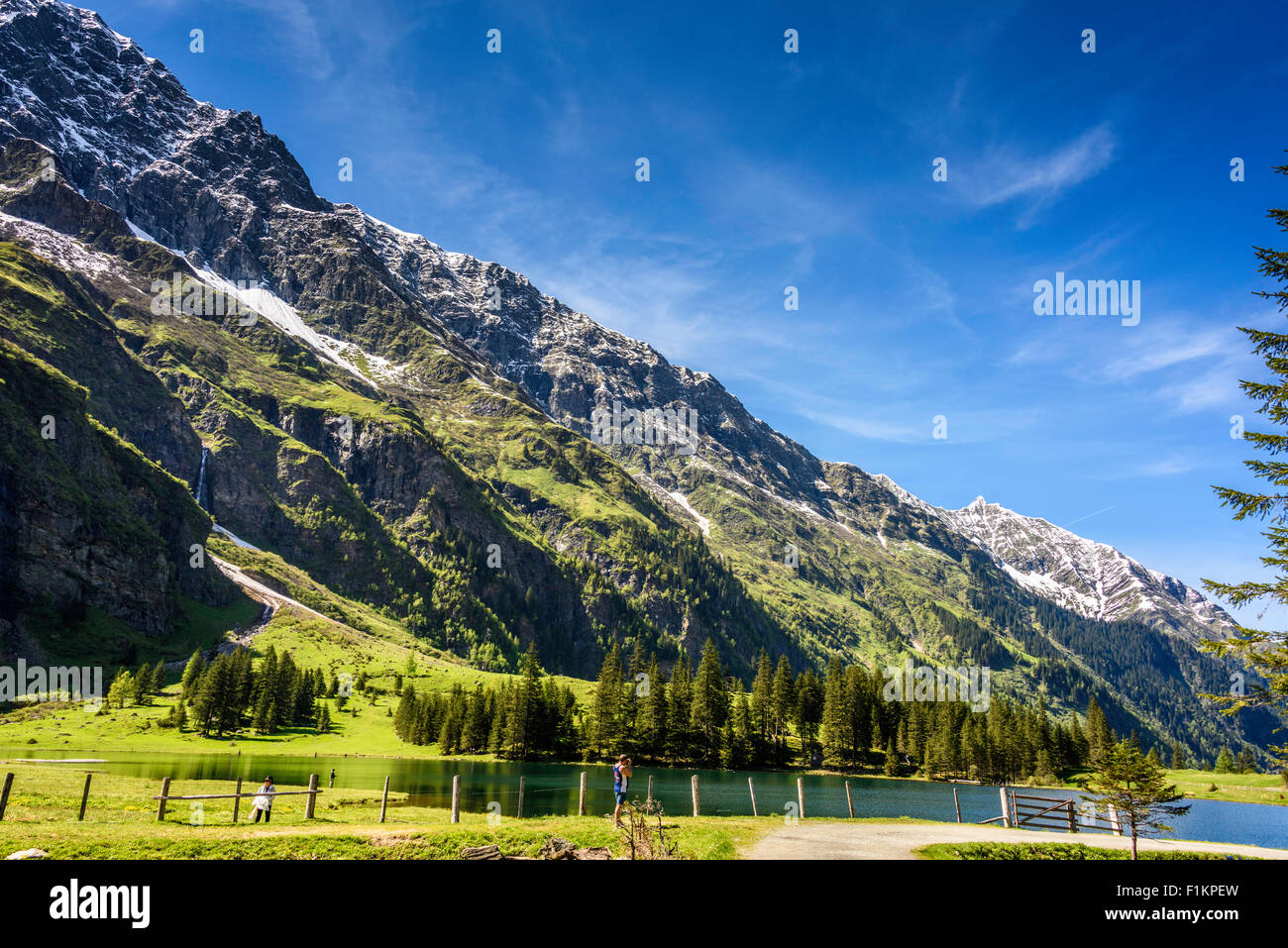 Views around Hintersee, near Zell, Austria Stock Photo - Alamy