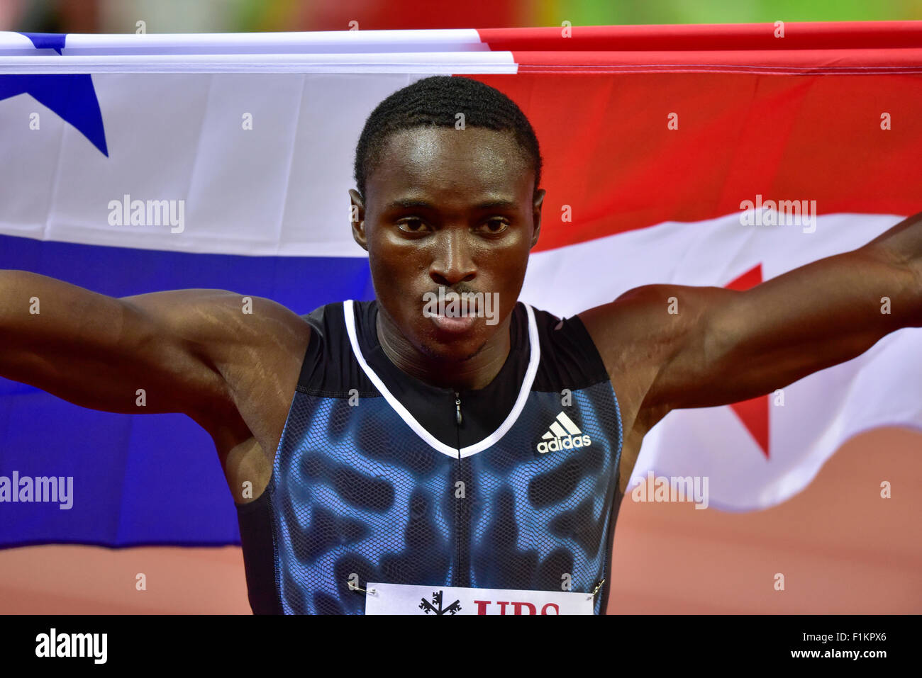 Zurich, Switzerland. 03rd Sep, 2015. Alonso Edward (PAN) wins the 200m ...