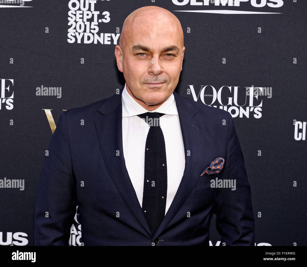 Sydney, Australia. 03rd Sep, 2015. Neil Whittaker arrives at the Vogue ...