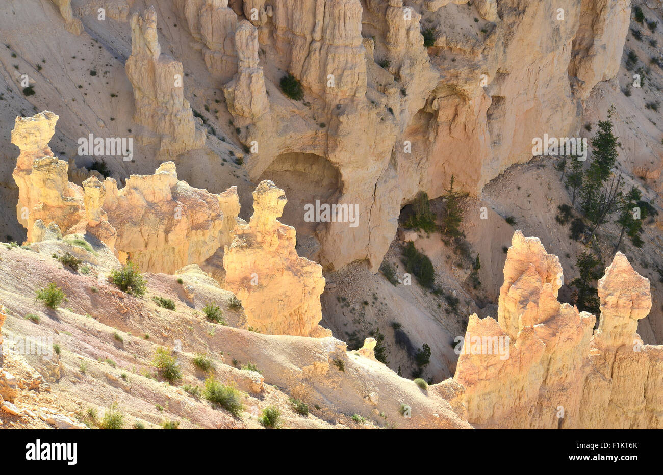 View of the Windows section from Bryce Point in Bryce Canyon National ...