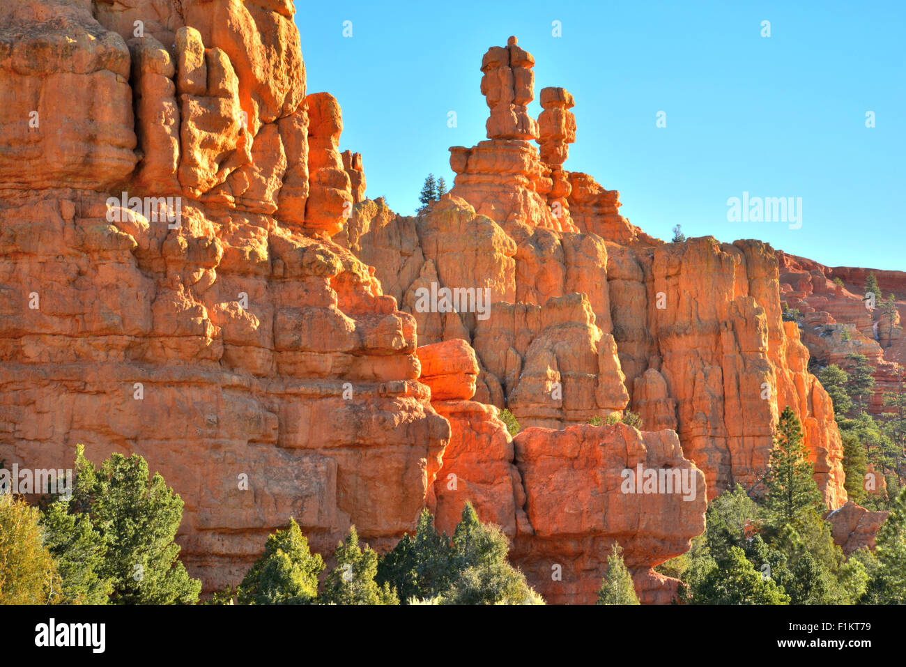 Hoodoos in Red Canyon along Scenic Highway 12, part of Dixie National ...