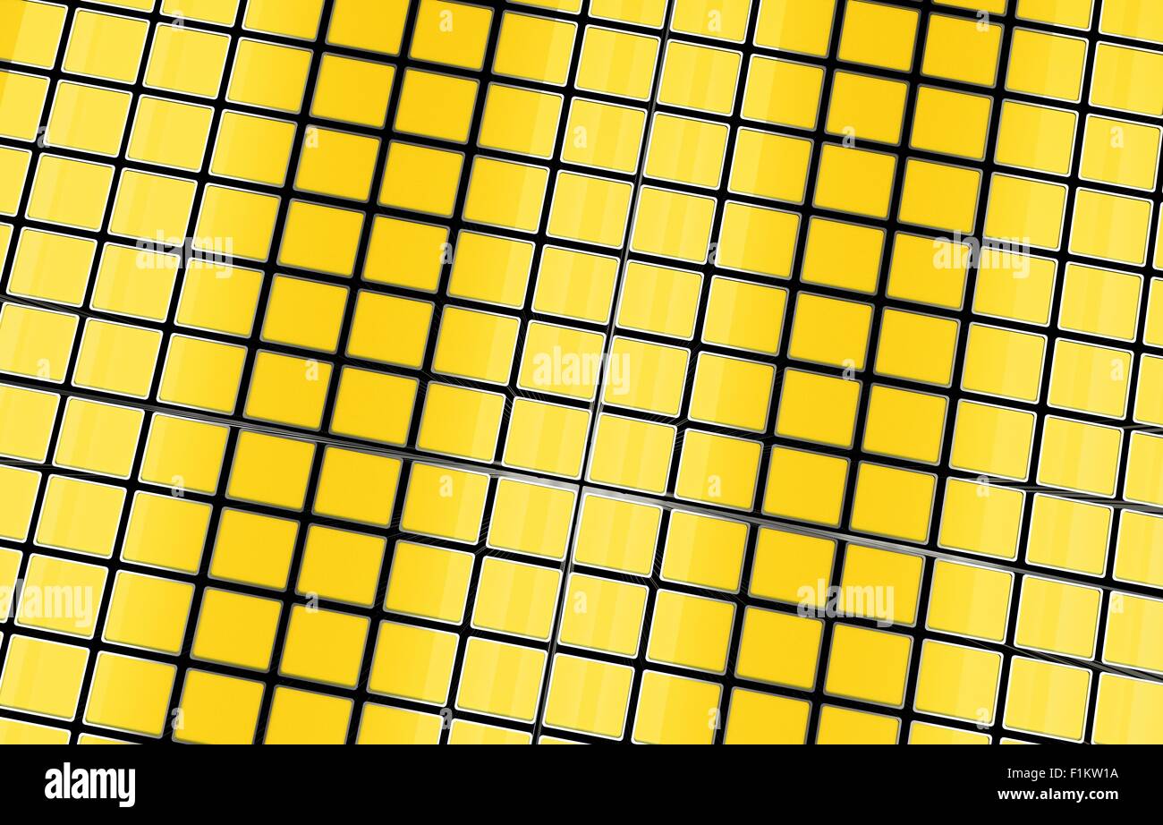 Yellow Cubes Background 3D Abstract Background Illustration Stock Photo ...