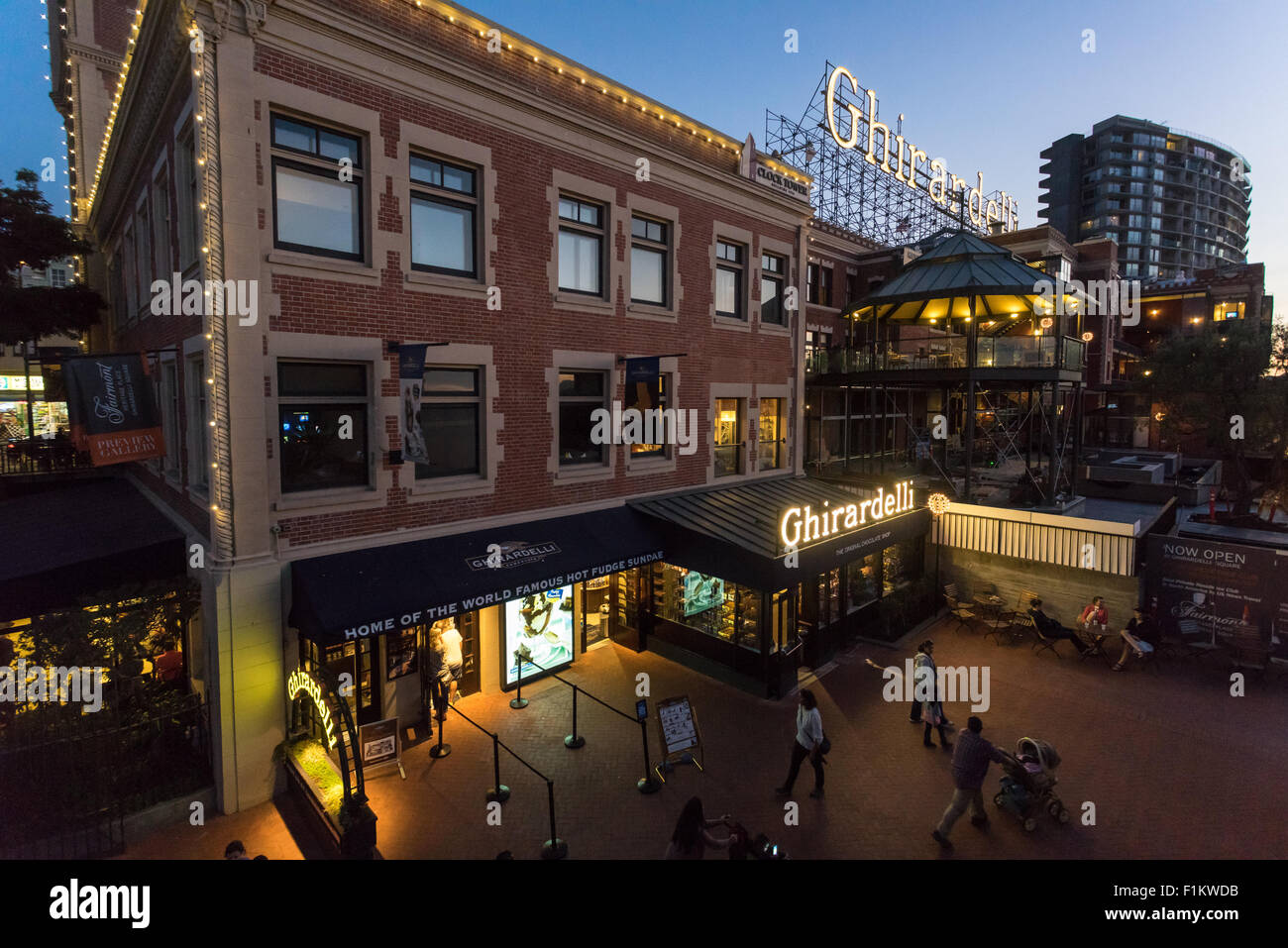Ghirardelli Square, San Francisco Stock Photo - Alamy