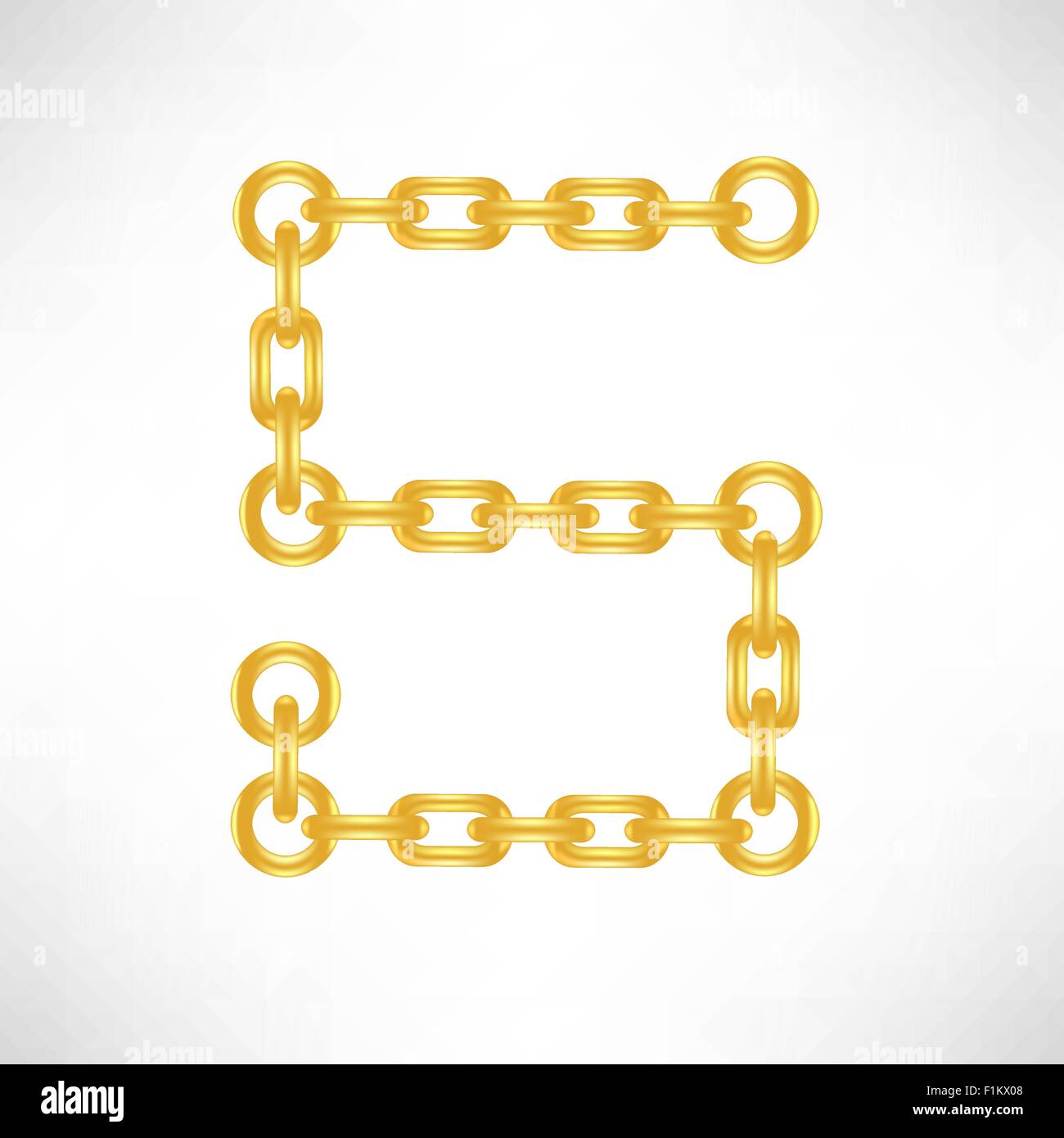 Gold Number 5 Stock Vector Image & Art - Alamy
