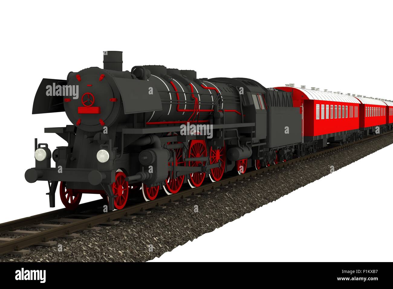 Steam Train Illustration Stock Photos & Steam Train Illustration Stock ...