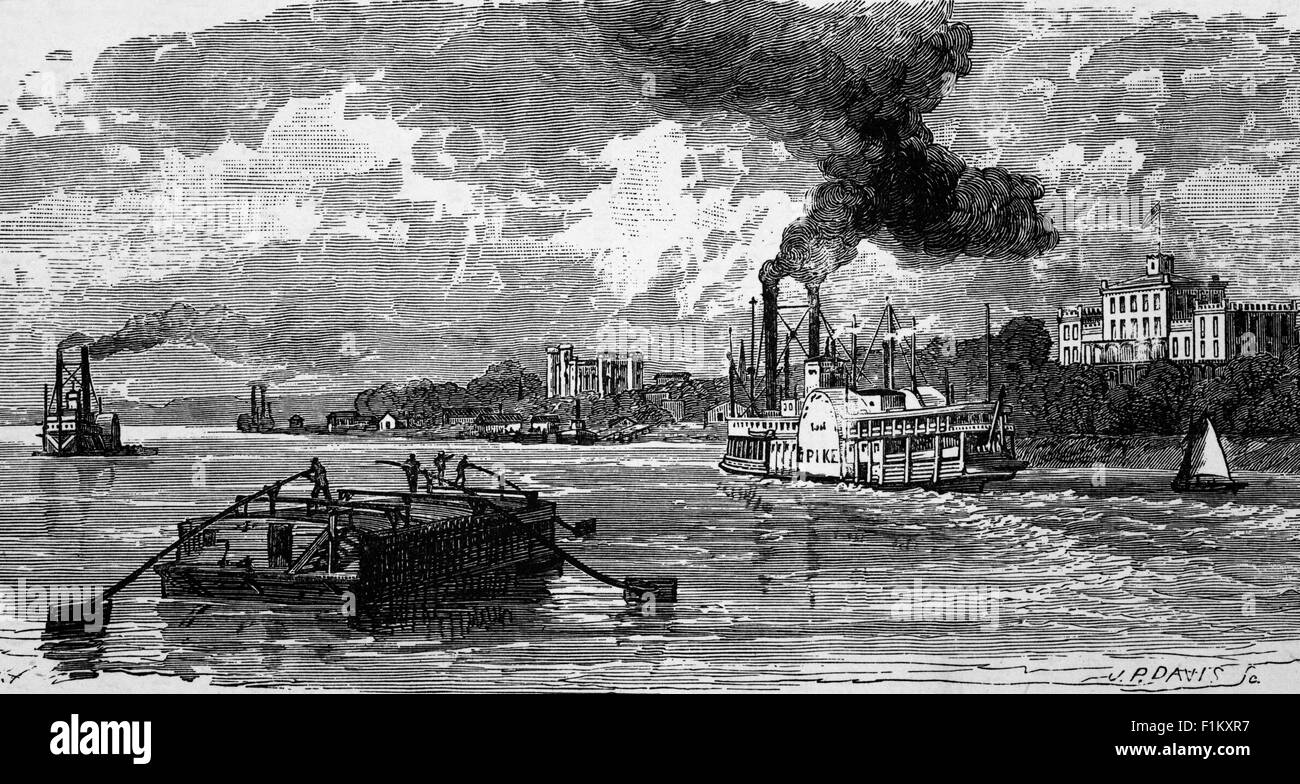 River paddle steamer hi-res stock photography and images - Alamy