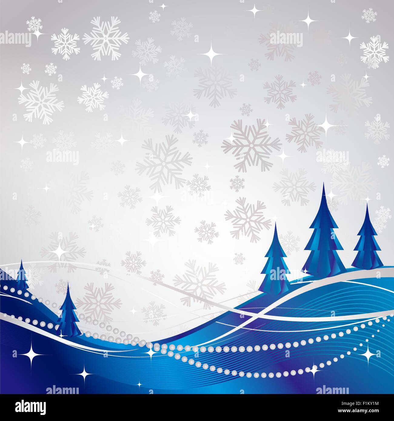 Silver winter abstract background Stock Vector Image & Art - Alamy