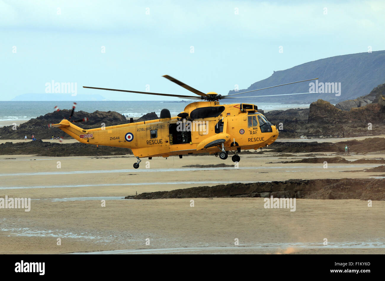Westland Sea King Helicopter Stock Photo - Alamy