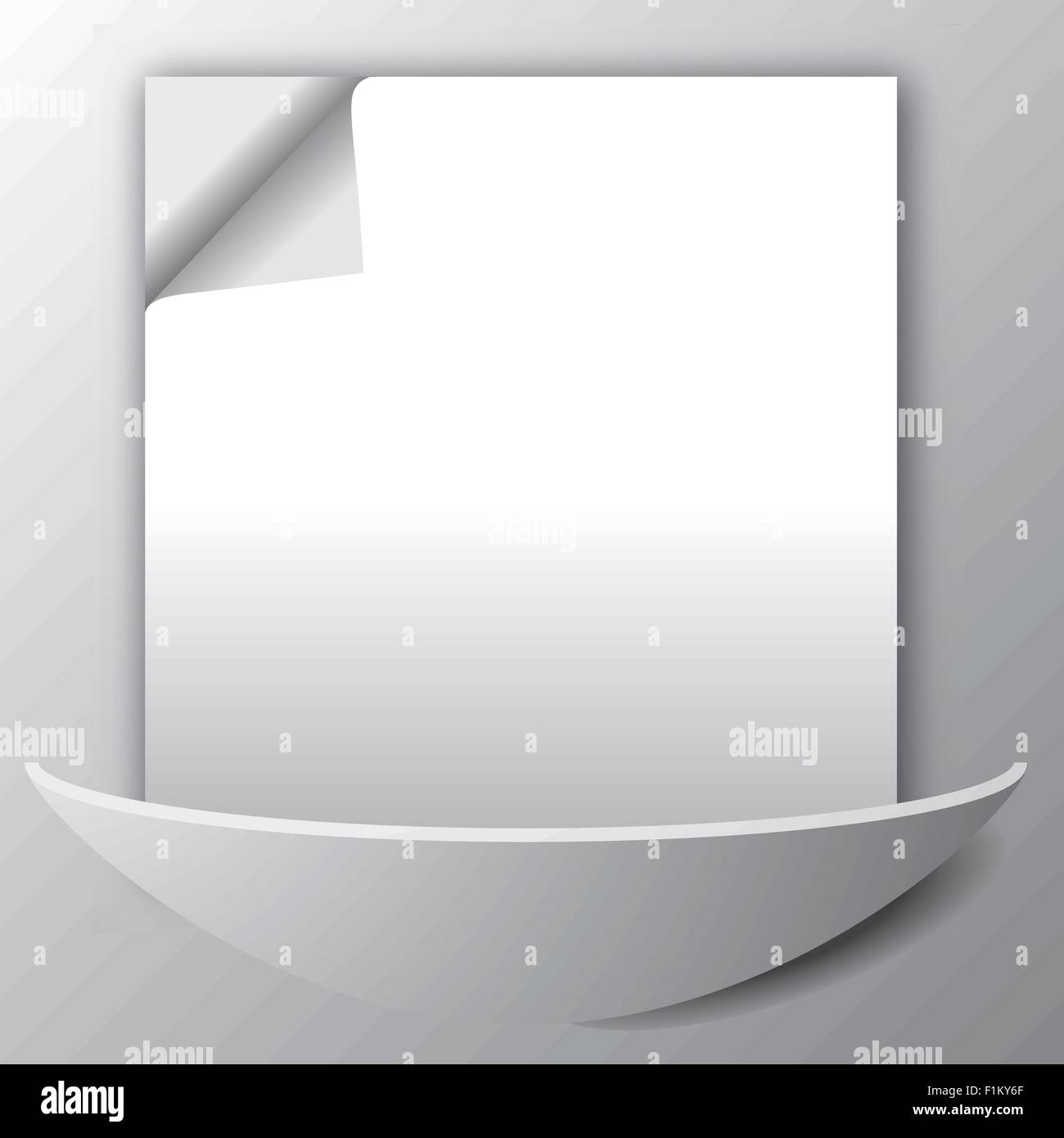 Blank book 3d illustration Stock Vector Images - Alamy