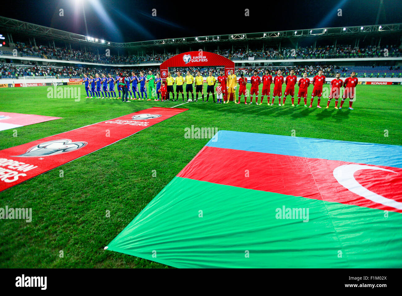 Baku, Azerbaijan. 03rd Sep, 2015. EURO 2016 Group H Qualifier match ...