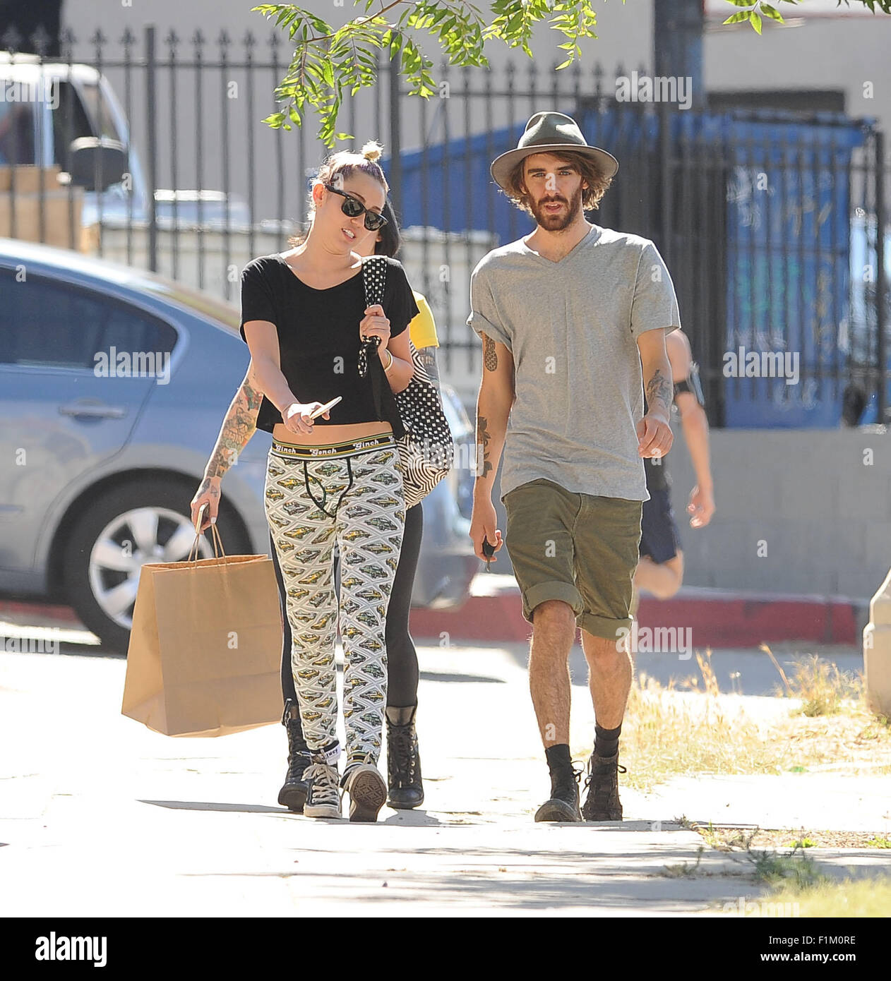 Miley Cyrus Tattoo High Resolution Stock Photography and Images - Alamy