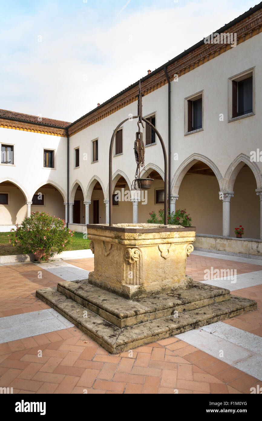 LONIGO, ITALY - JUN 13: Franciscan church of San Daniele, built by the ...