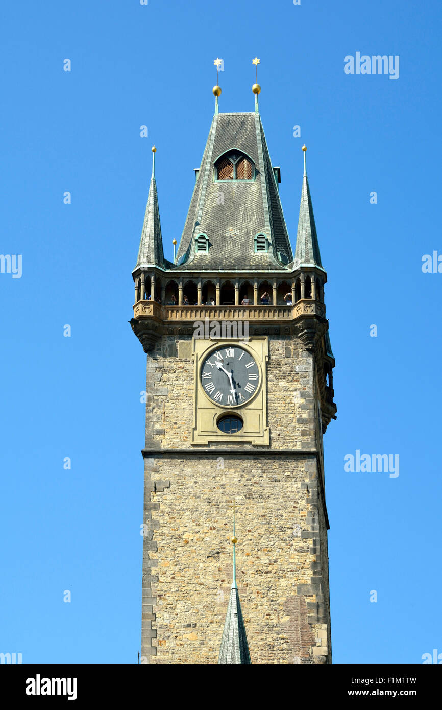 Prague city hall hi-res stock photography and images - Alamy
