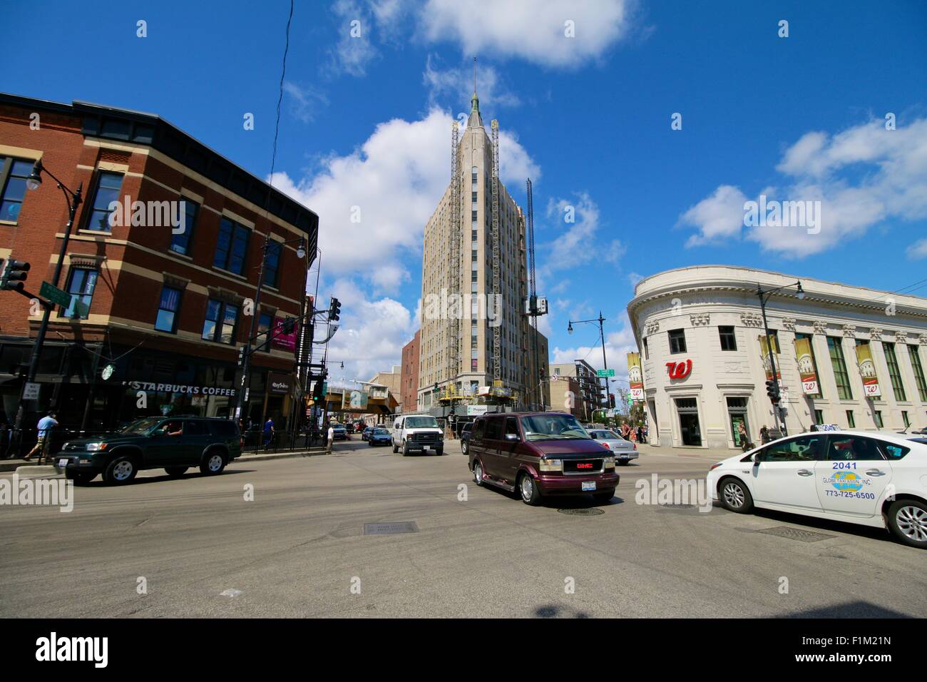 Northwest Tower or "Coyote" Building at 3-way intersection of North ...