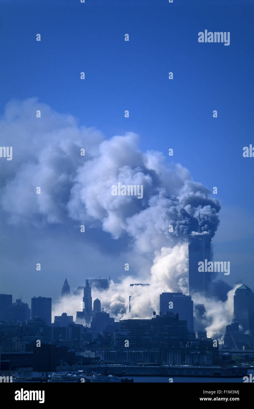 HISTORICAL SEPTEMBER 11 2001 WORLD TRADE CENTER ATTACK NEW YORK CITY ...