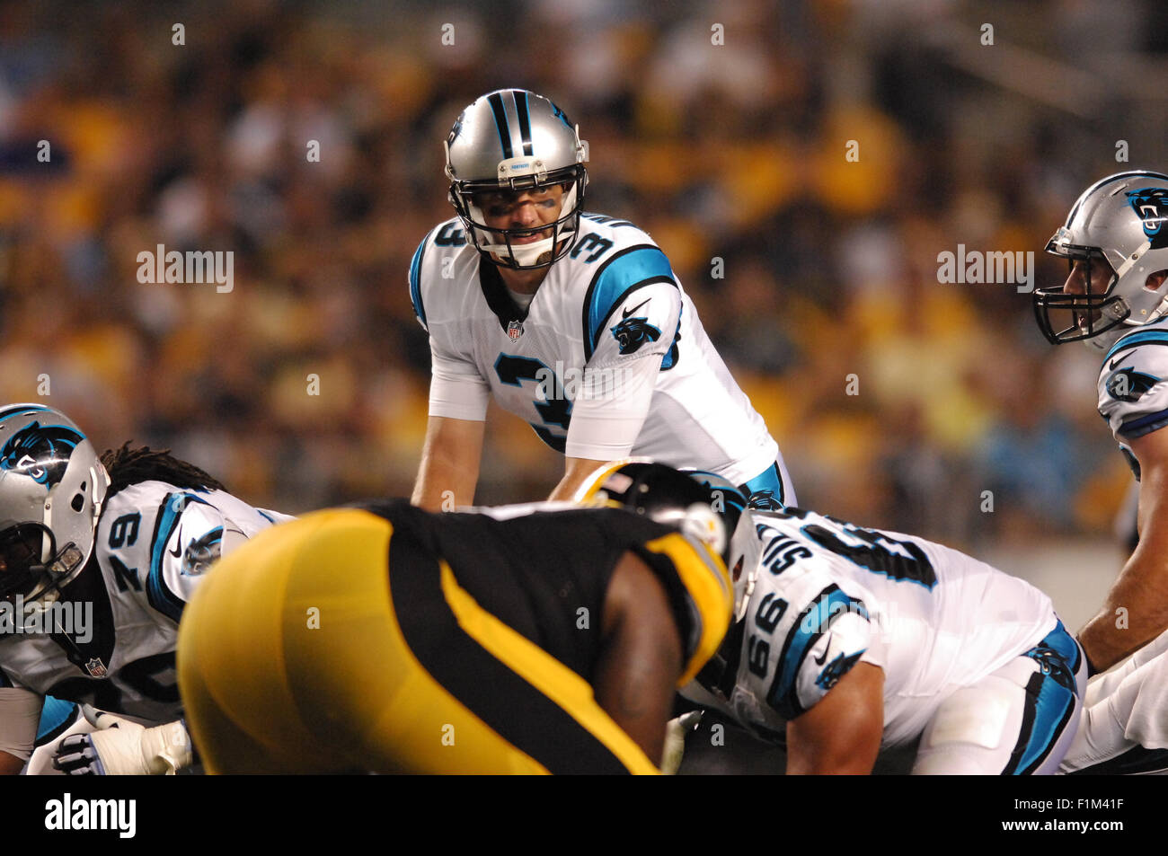 Pittsburgh, Pennsylvania, USA. 03rd Sep, 2015. Derek Anderson #3 during ...