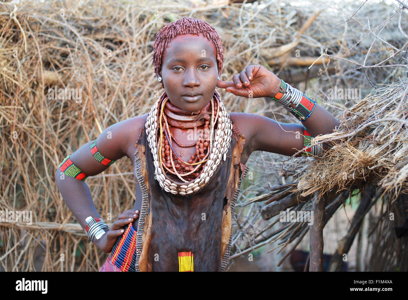 Africa ethiopia indigenous tribe vanishing culture hi-res stock ...