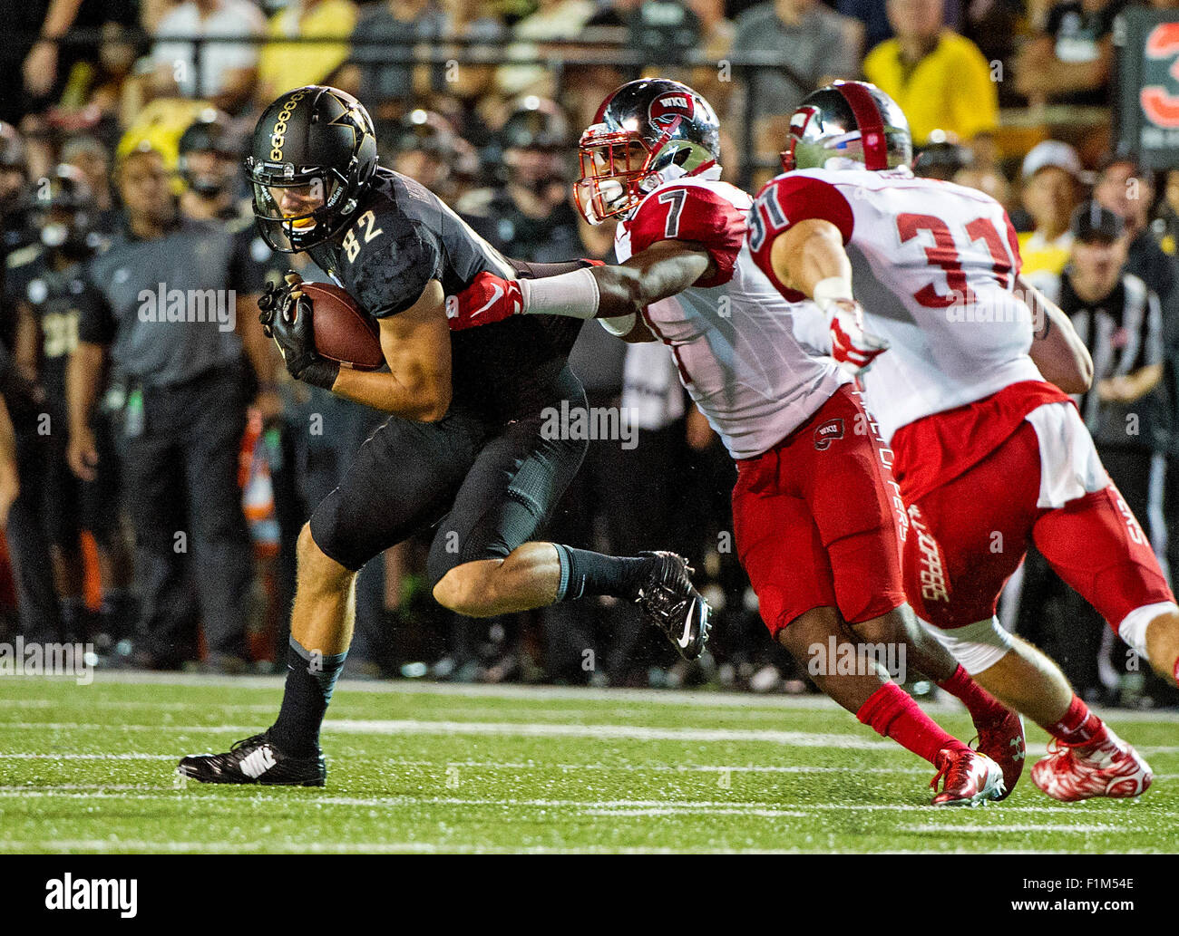 Nashville, Tenn, USA. 3rd Sep, 2015. Vanderbilt Commodores wide ...