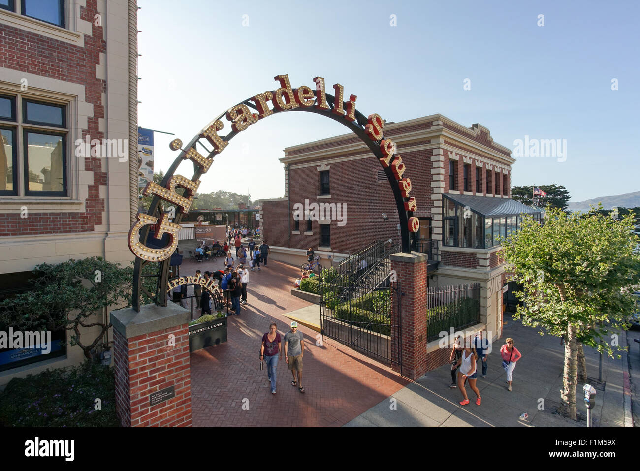 Ghirardelli Square, San Francisco Area Stock Photo - Alamy