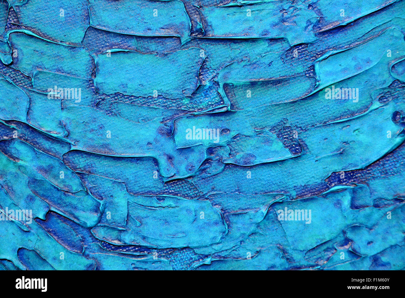 Blue texture, background of acrylic painting Stock Photo - Alamy