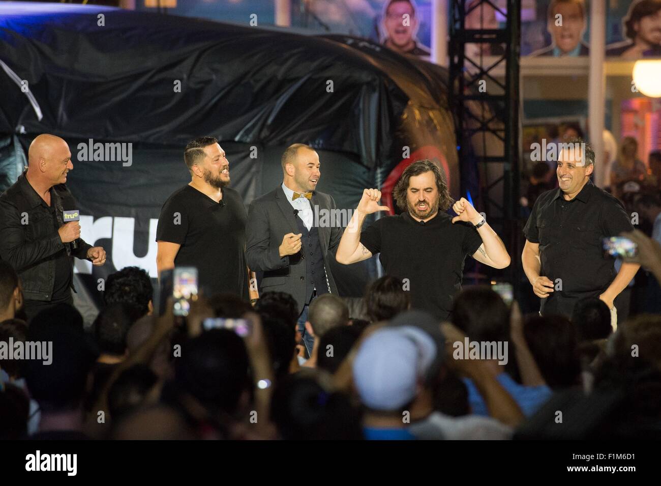 New York, NY, USA. 3rd Sep, 2015. Howie Mandel, James Murray, Sal ...