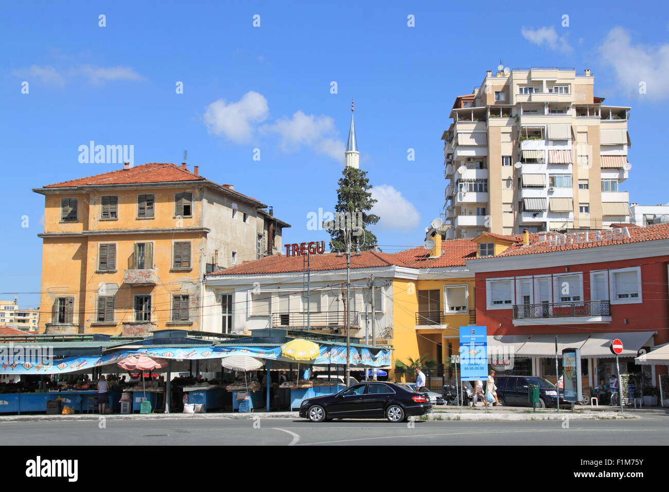 Sheshi Avni Rustemi, Tirana, Albania, Balkans, Europe Stock Photo - Alamy