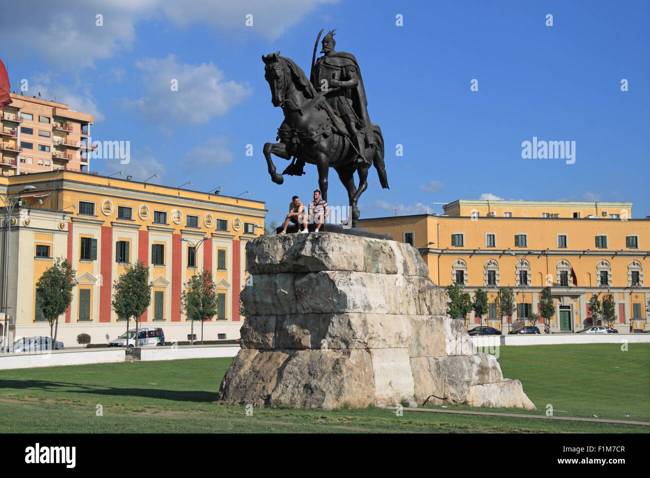 Skanderbeg square tirana tirane albania hi-res stock photography and ...