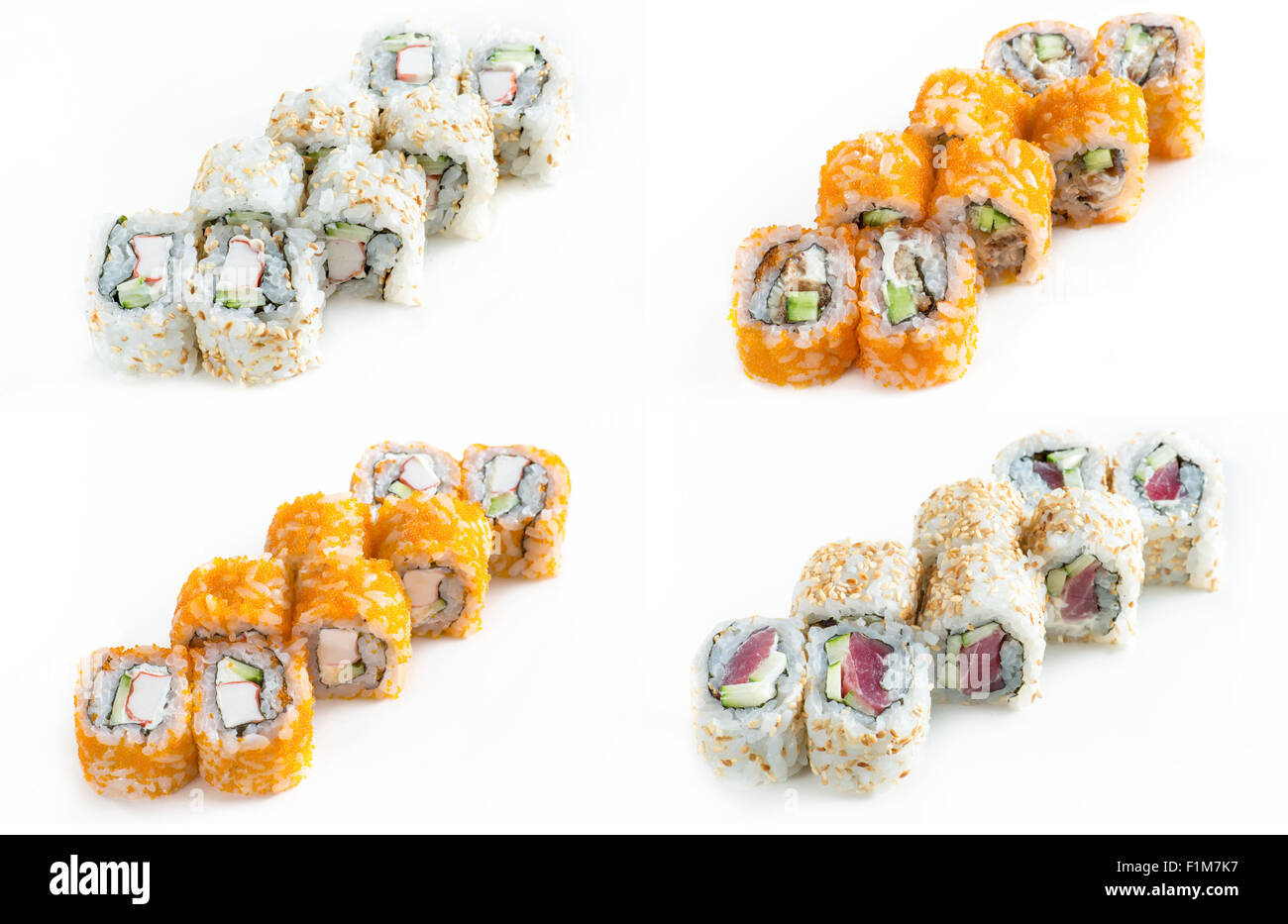 Variety sushi different types hi-res stock photography and images - Alamy
