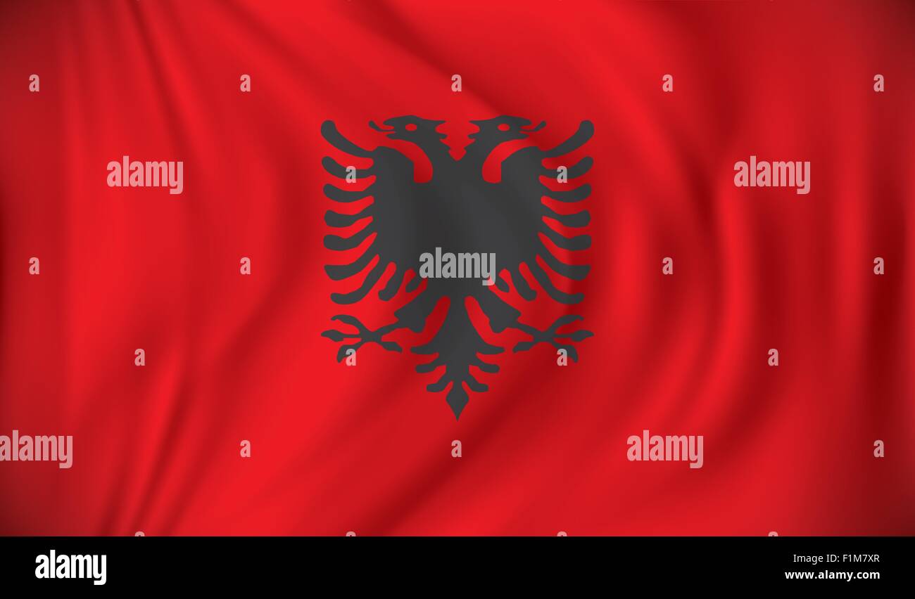 Albania vector illustration Stock Vector Images - Alamy