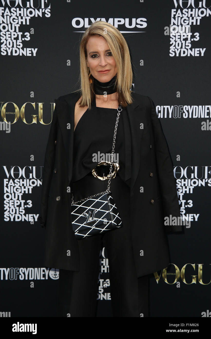 Sydney, Australia. 3 September 2015. Pictured: Amanda Shadforth (Editor ...