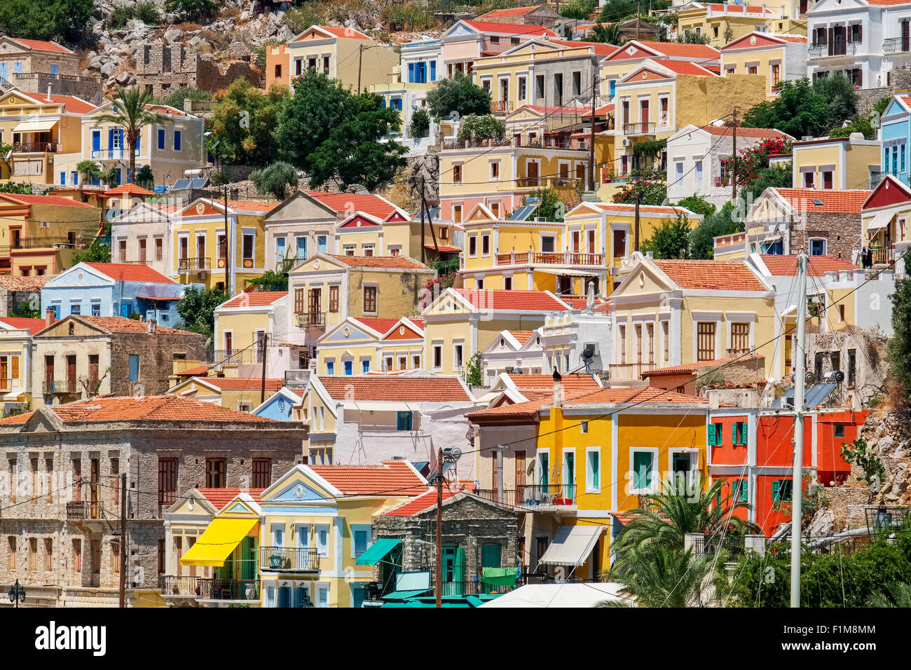 Symi greece typical greek hi-res stock photography and images - Alamy